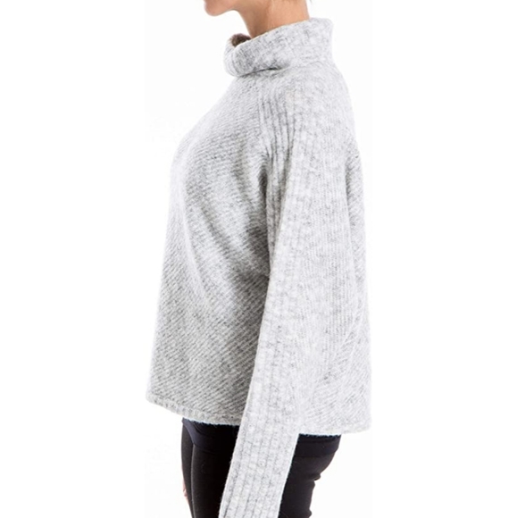 Max Studio | Sweaters | Max Studio Funnel Neck Textured Knit Sweater ...